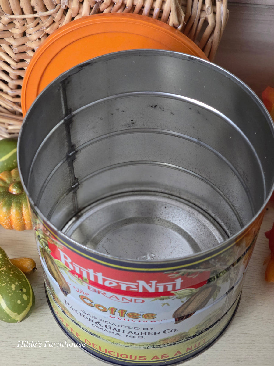 Vintage Butternut Coffee Can – Hilde's Farmhouse